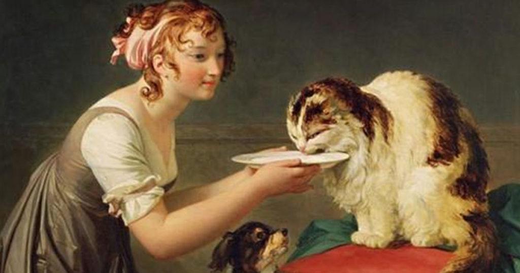 Cat painting: 10 famous artists fascinated by cats - rasplove.com