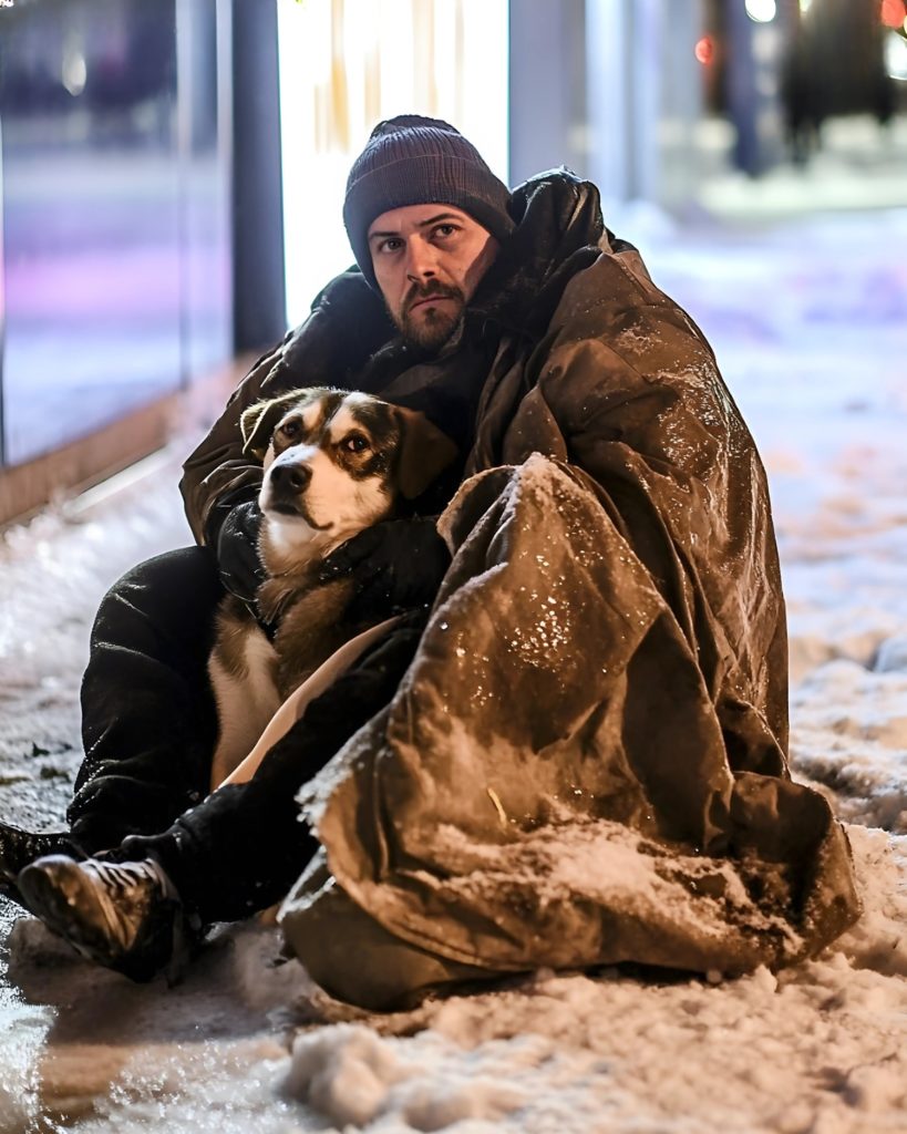 I bought shawarma and coffee for a homeless man - he gave me a note ...