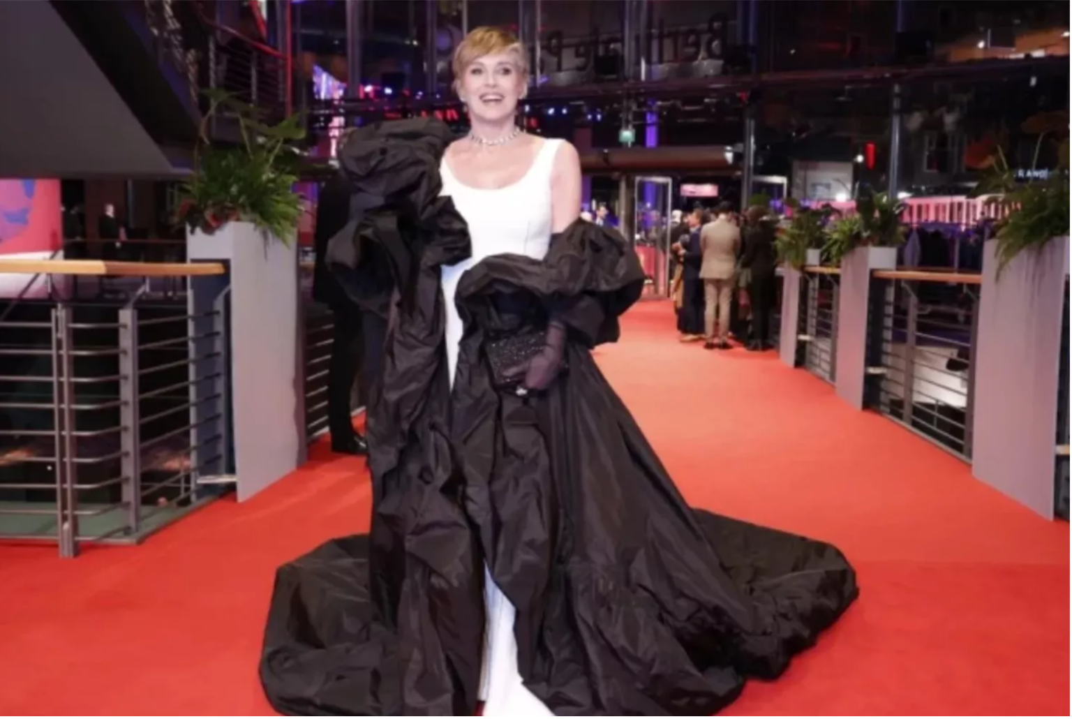 Sharon Stone, 66, continues to attract attention with her shape and ...