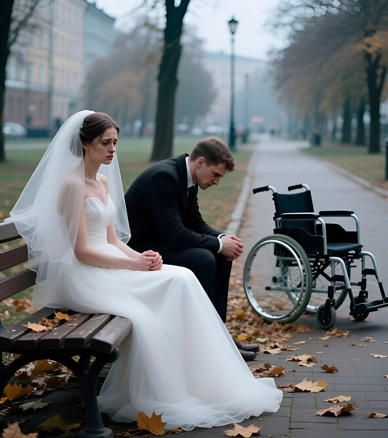 THE ORPHAN GIRL MARRIES THE BOY IN A WHEELCHAIR – THINKING LIFE WAS ...